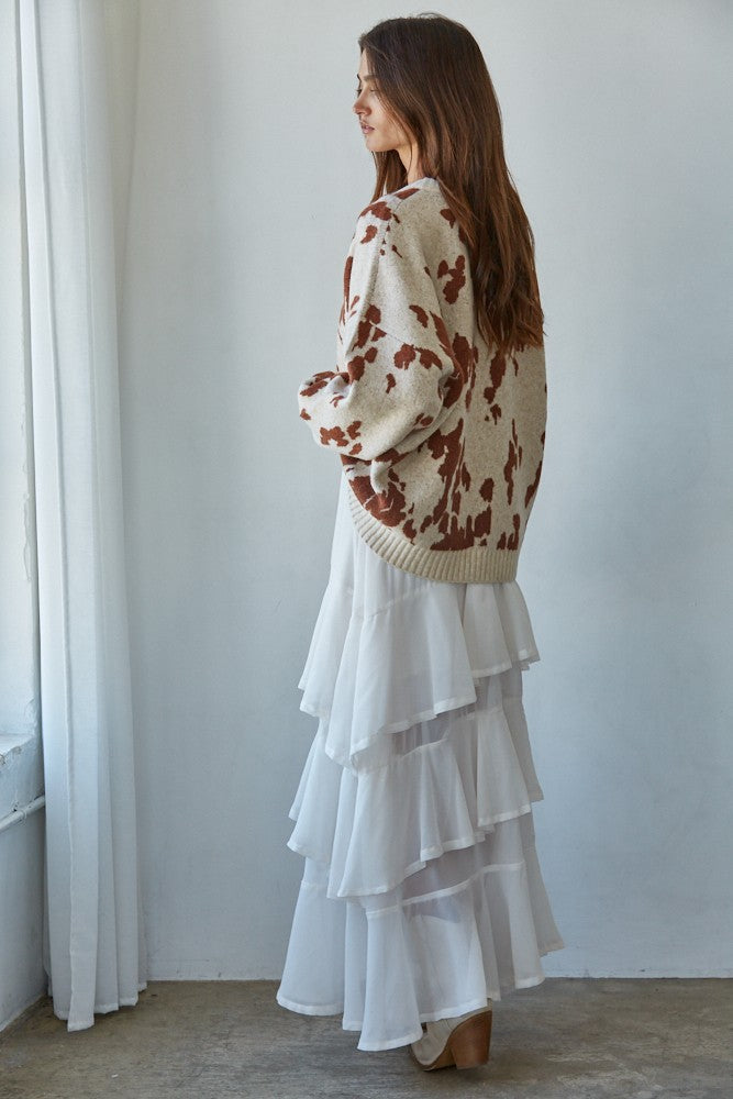 COW PRINT SWEATER – Dear Levi